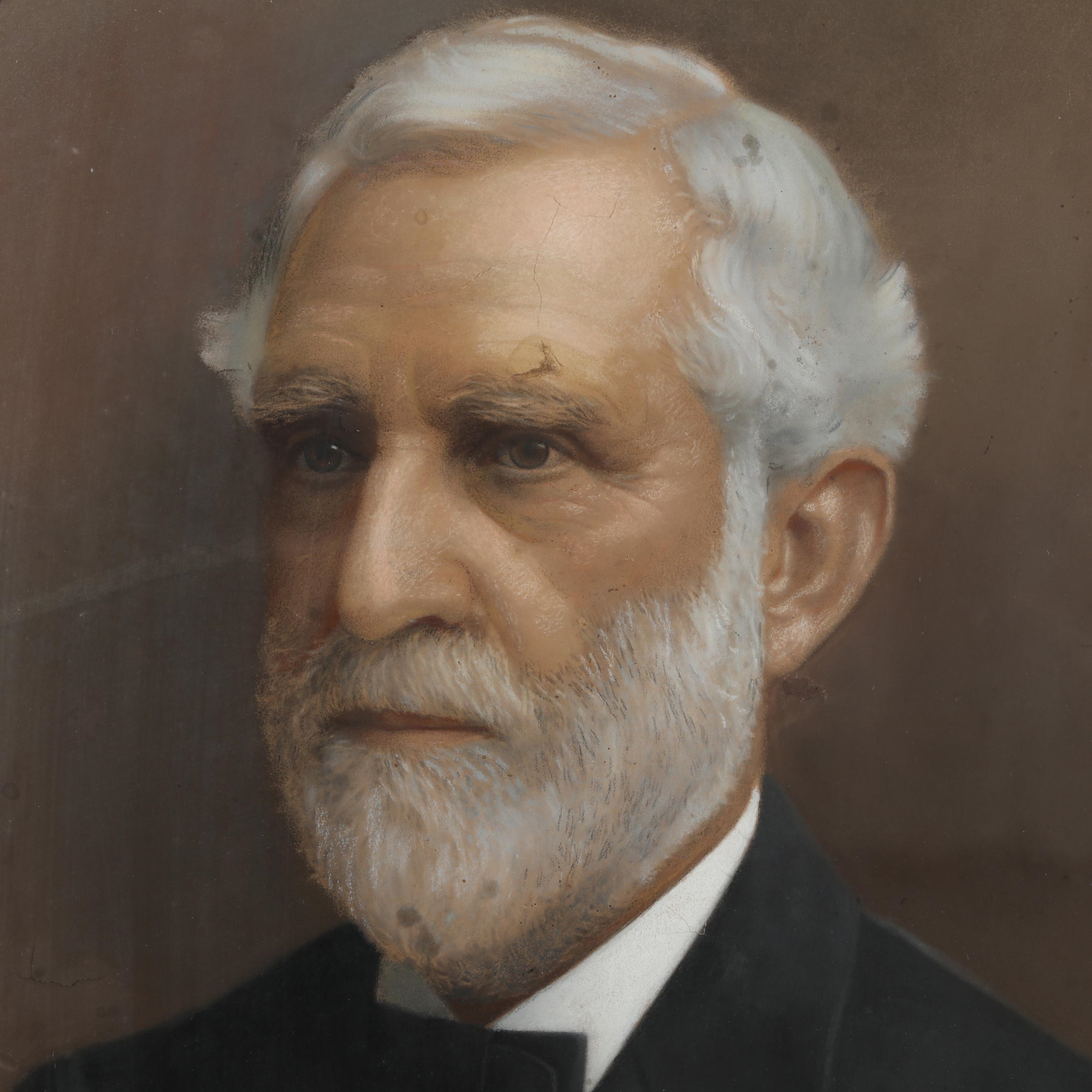 Louis Charles Moeller | Portrait of a Man (1893) | MutualArt