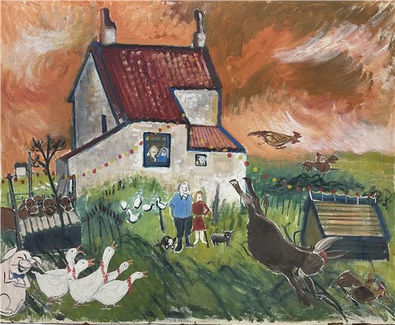 Pat Faust | North Moor Farm - Flamborough Yorkshire | MutualArt