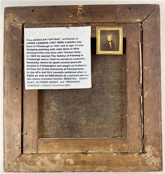 James Reid Lambdin | a fine 19th century portrait depicting a well ...