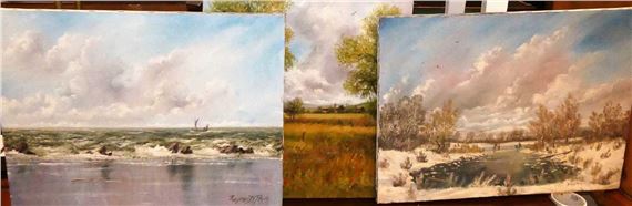 Raymond Price | Coastal scene | MutualArt