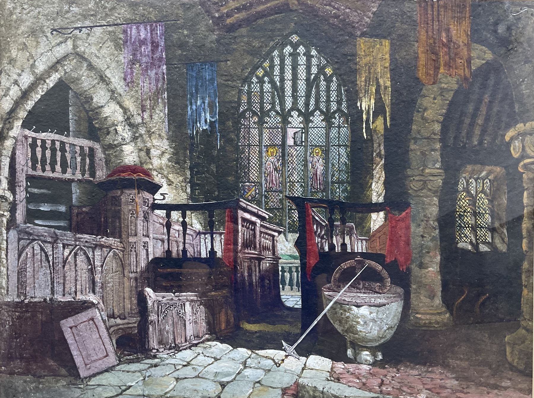 Margaret Rayner | Baron's Chapel at Haddon Hall | MutualArt