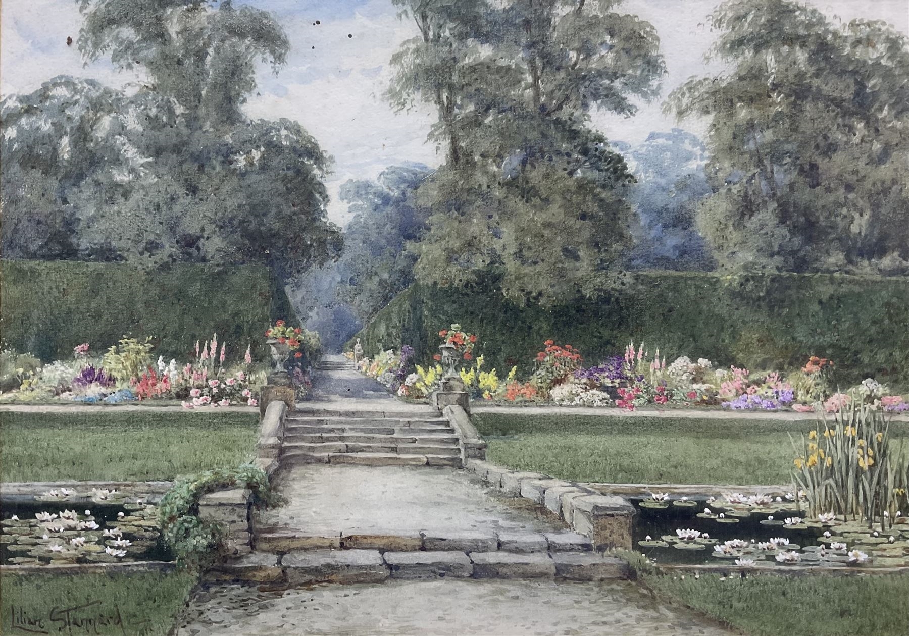 Lilian Stannard | A walled garden | MutualArt