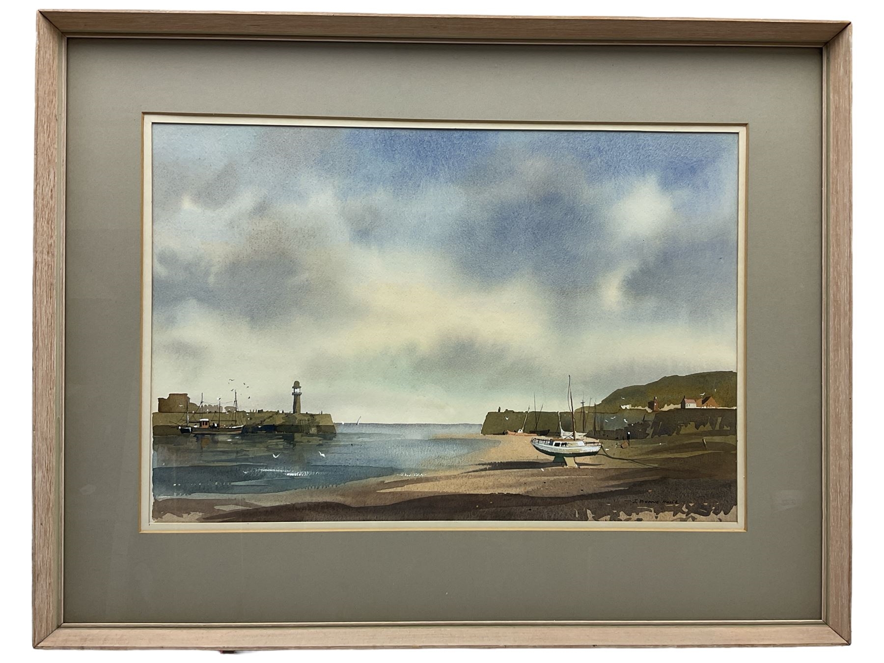 John Barrie Haste | Small Coastal Harbour | MutualArt