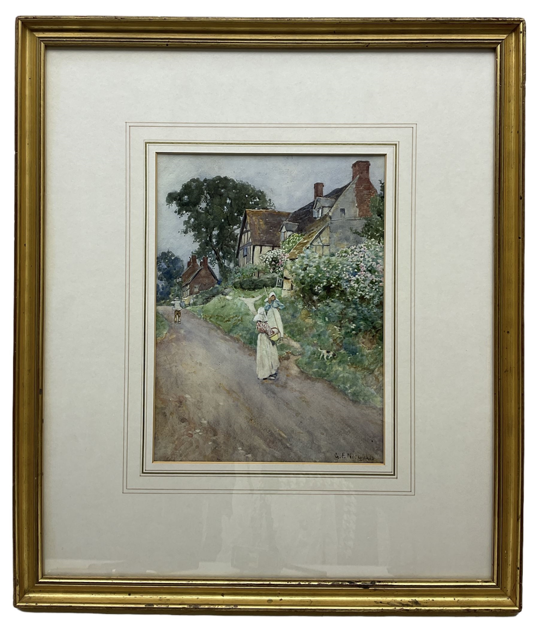 George Franck Nicholls | The Old Manor House - Cropthorne ...