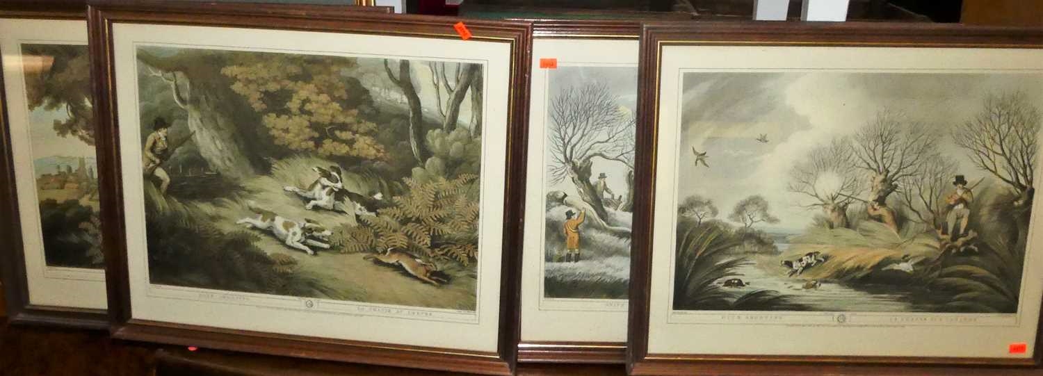 William Samuel Howitt | set of four reproduction sporting prints ...
