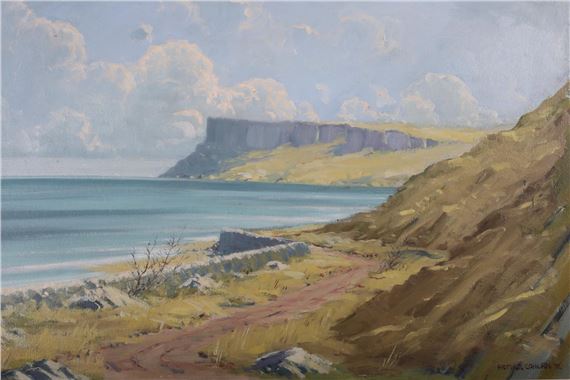 Arthur Conlan | Seashore with Cliffs | MutualArt