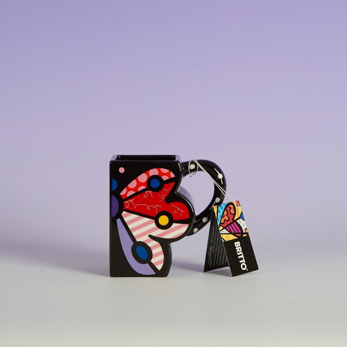 Romero Britto | Butterfly Mug | MutualArt