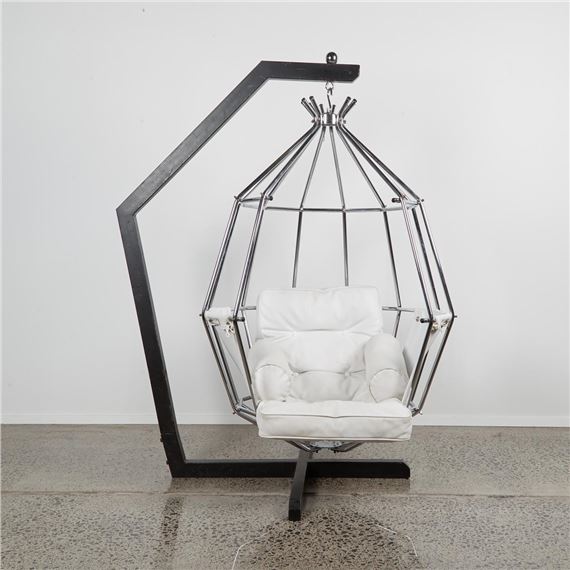 Ib Arberg | Hanging Parrot Chair (1970s) | MutualArt