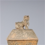 Han Dynasty | Elaborate Chinese Han Dynasty style pottery covered vase ...