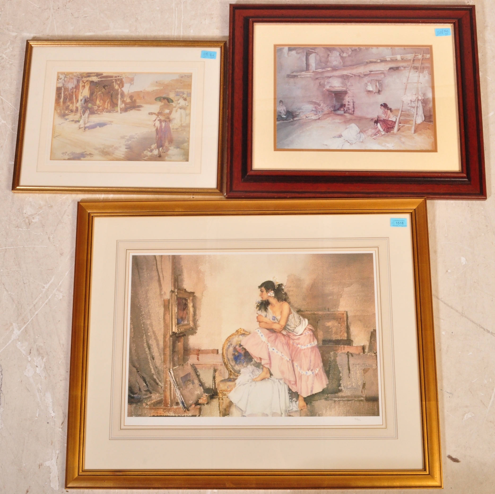 William Russell Flint | A collection of three limited edition signed ...