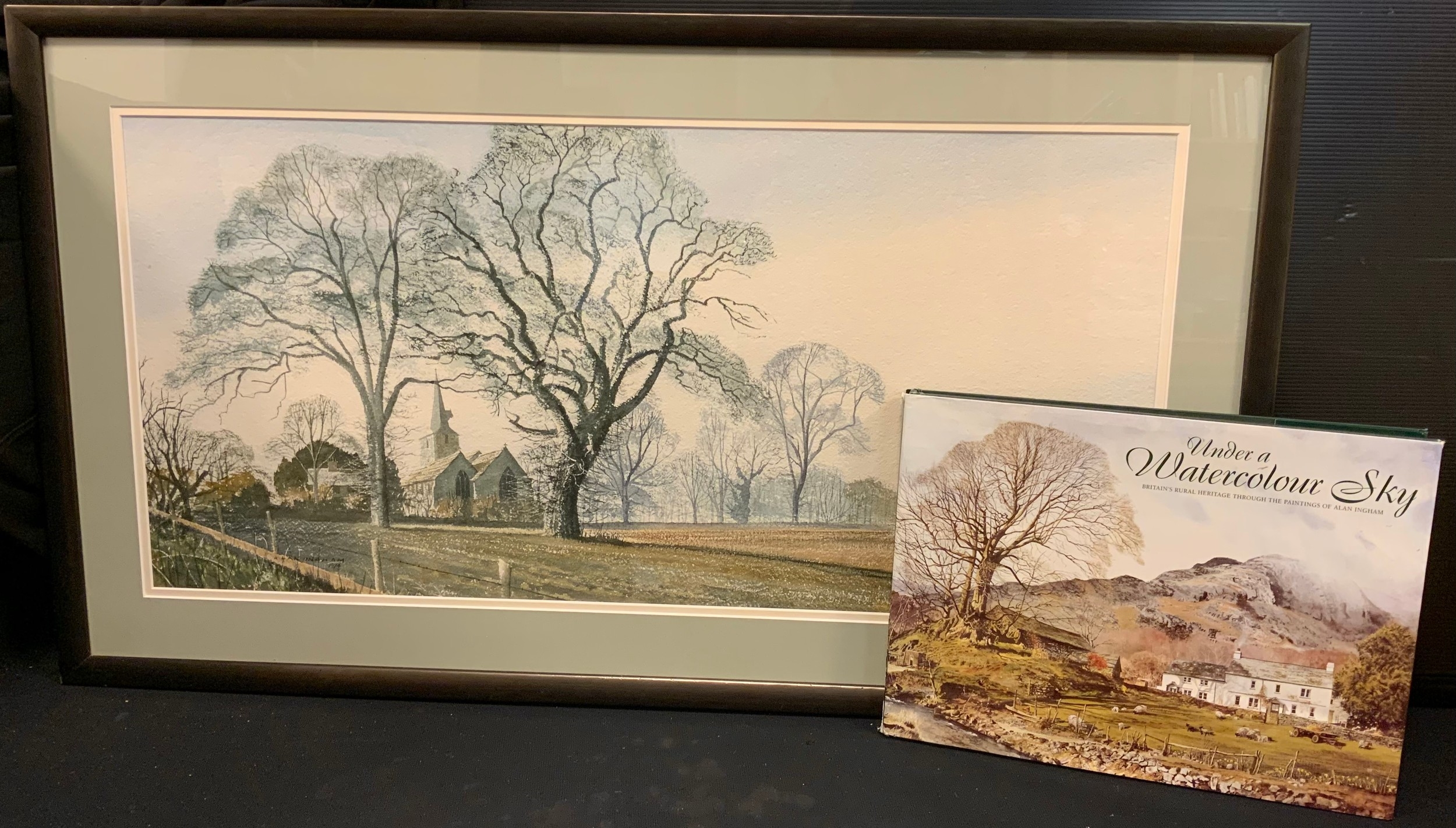 Alan Ingham | ‘Winter Church’, | MutualArt