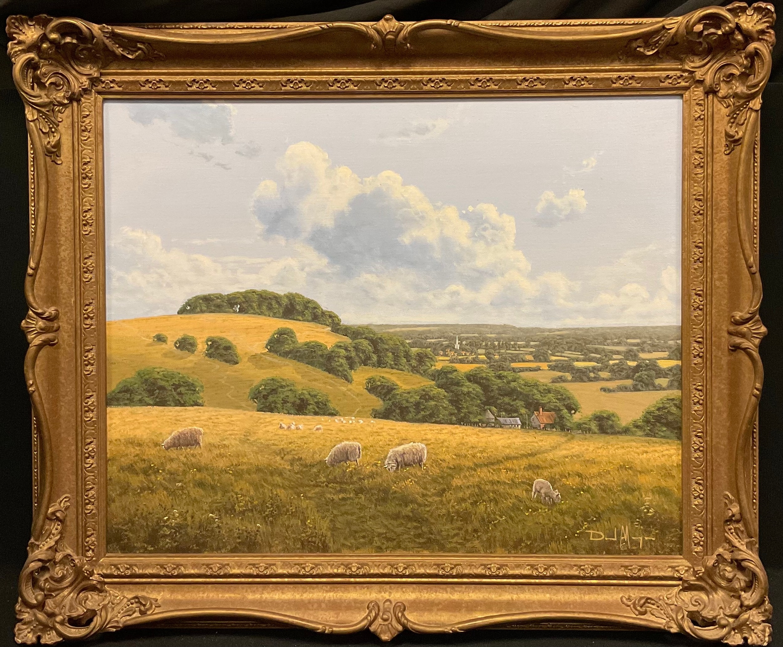 David Morgan | Sheep Grazing | MutualArt