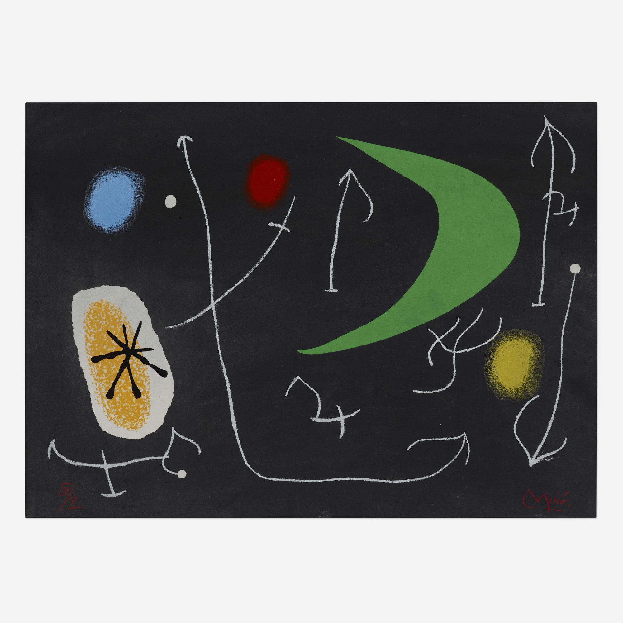 Joan Miró | Untitled (1971) | MutualArt