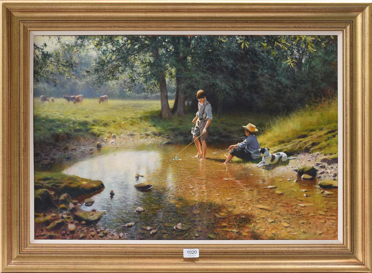 Tony Sheath | ''Fishing in The River'' | MutualArt