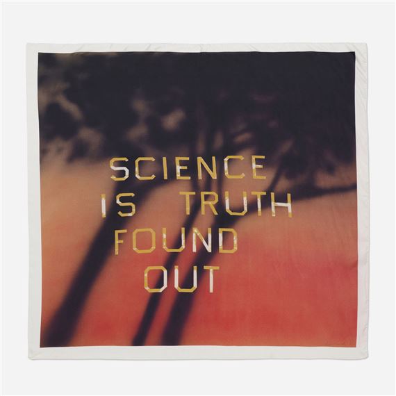 Ed Ruscha | Science is Truth Found Out (2022) | MutualArt
