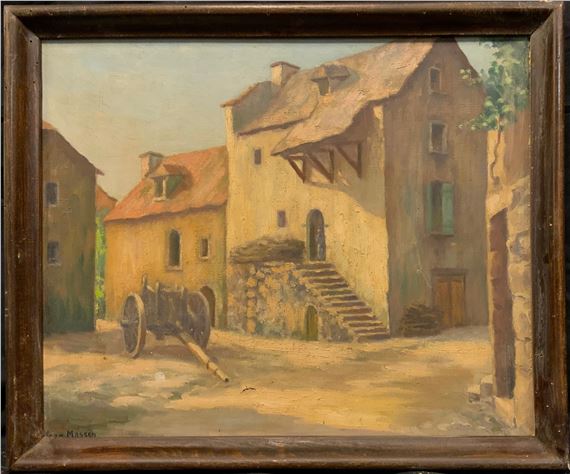 Jean Masson | 'Petite Place a Sainte Eulake’ | MutualArt