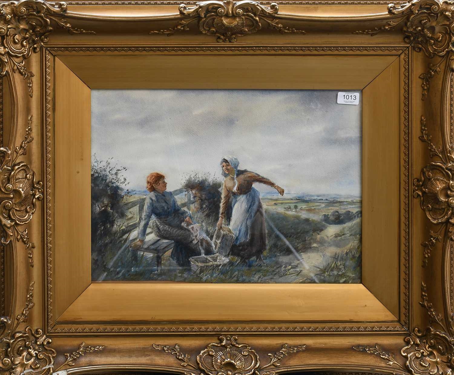 Tom Paterson | A well earned rest by the roadside | MutualArt