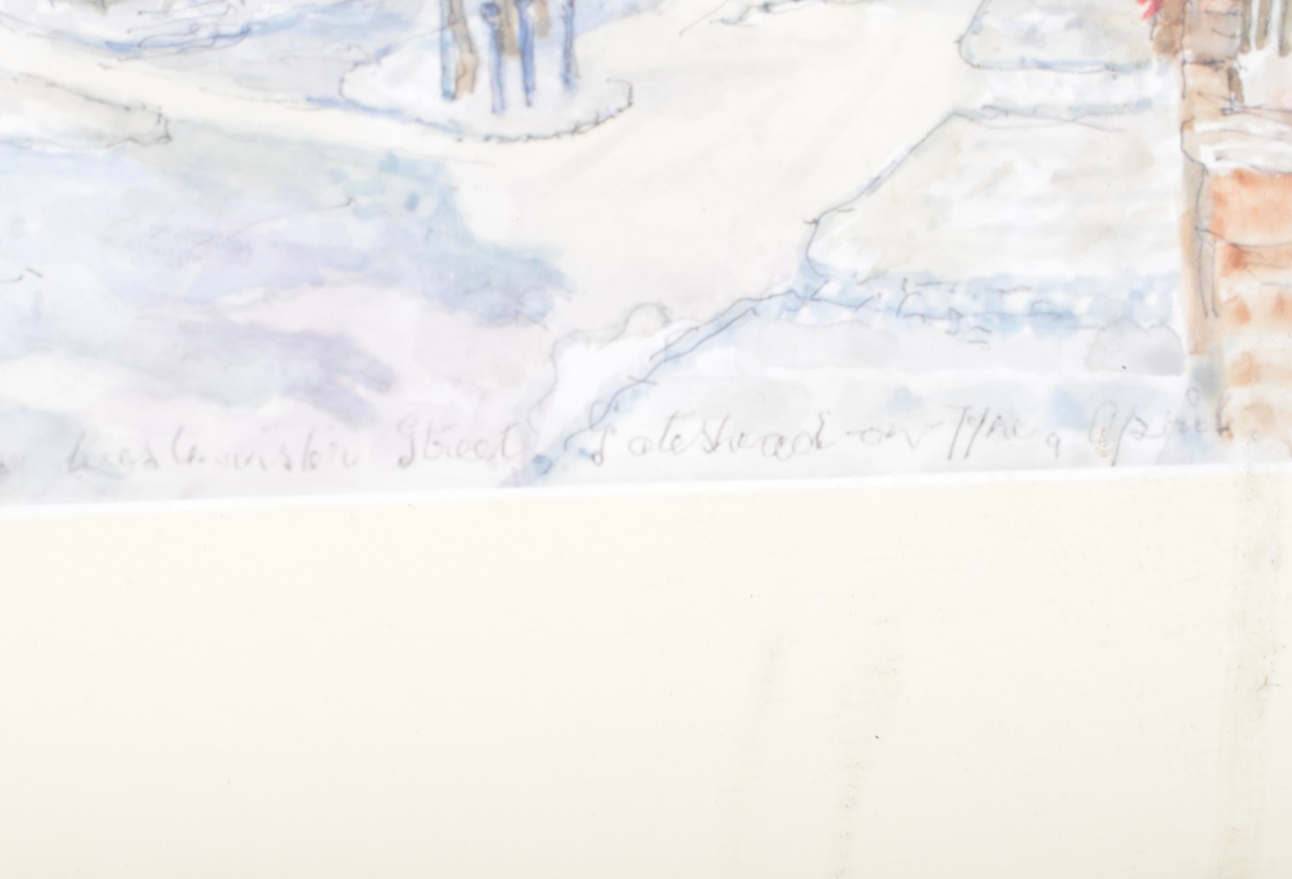 Charles Henry Rogers | Northern England street scene | MutualArt