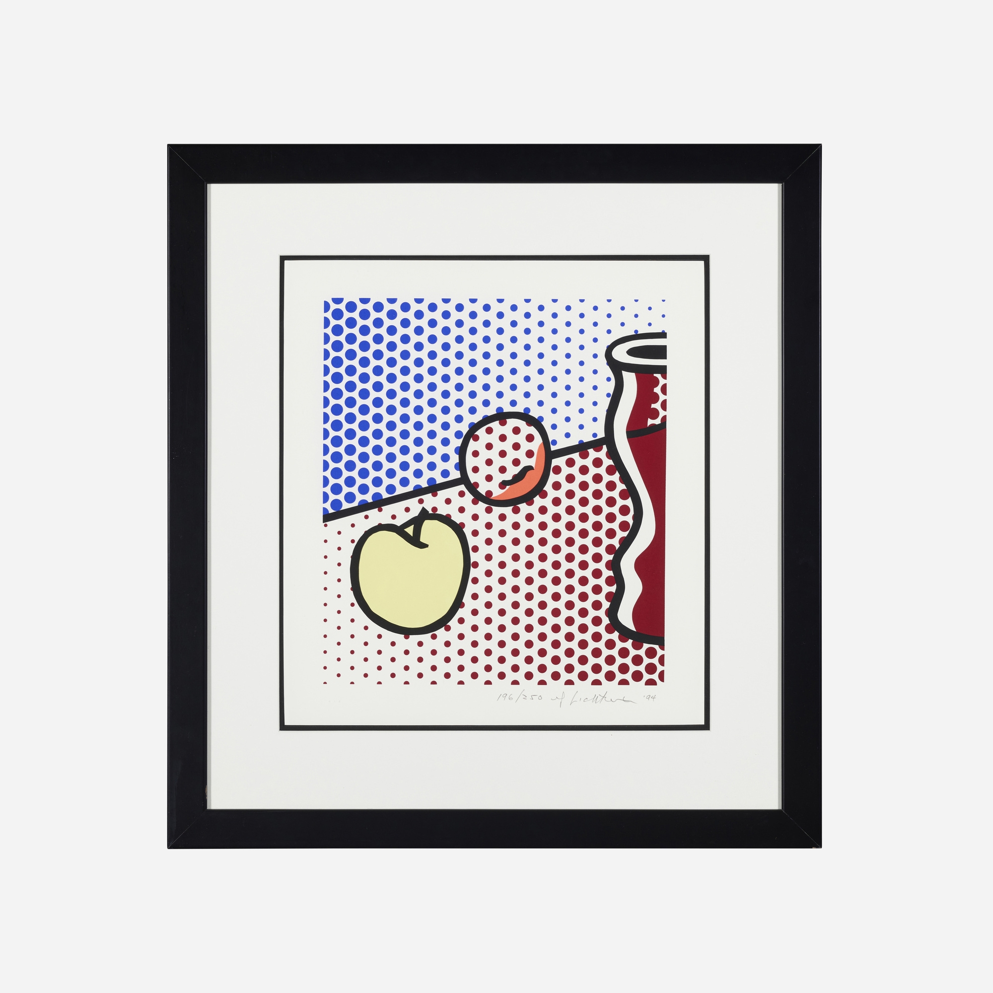 Roy Lichtenstein | Still Life with Red Jar (1994) | MutualArt