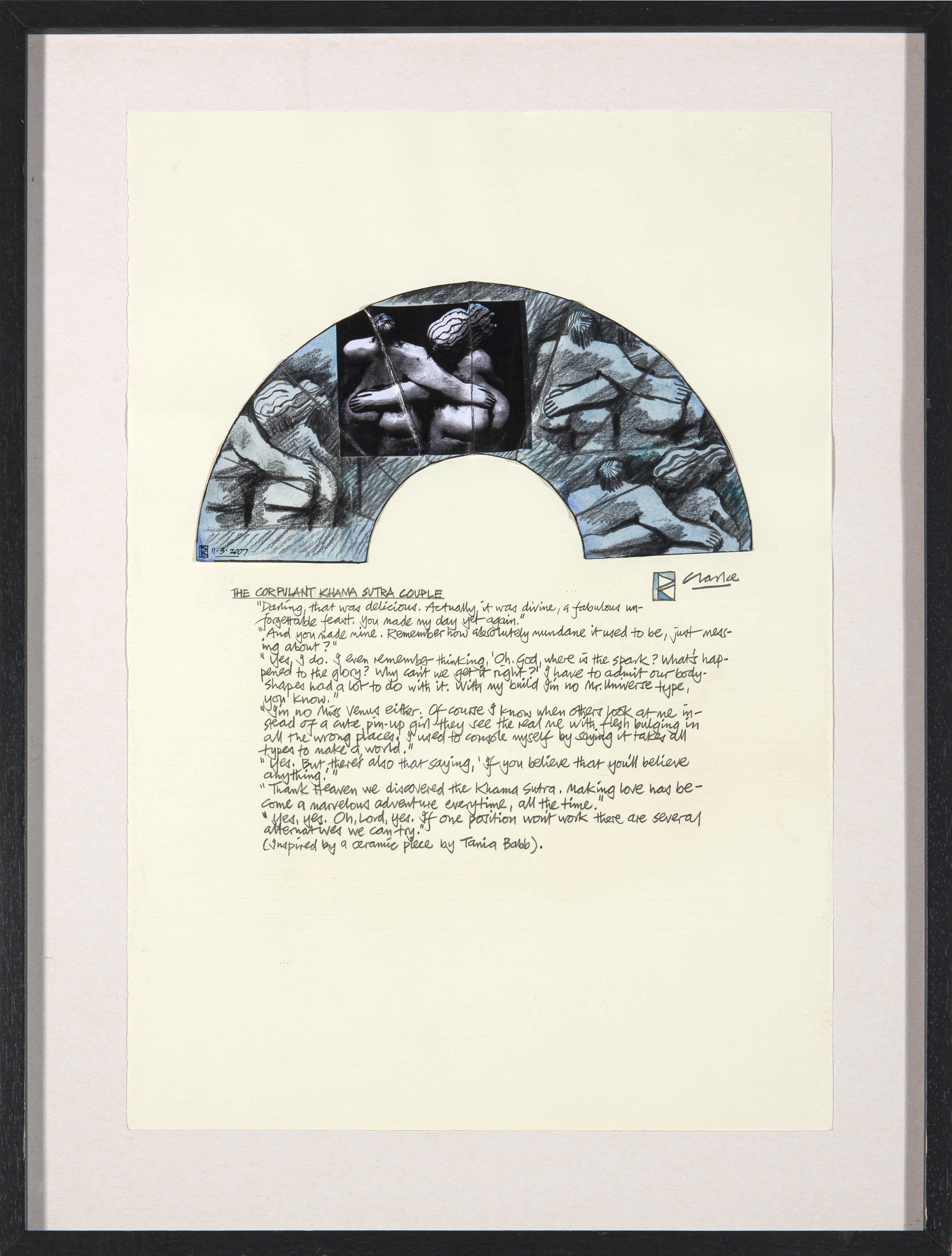 Peter Clarke | The Corpulant Karma Sutra Couple | MutualArt