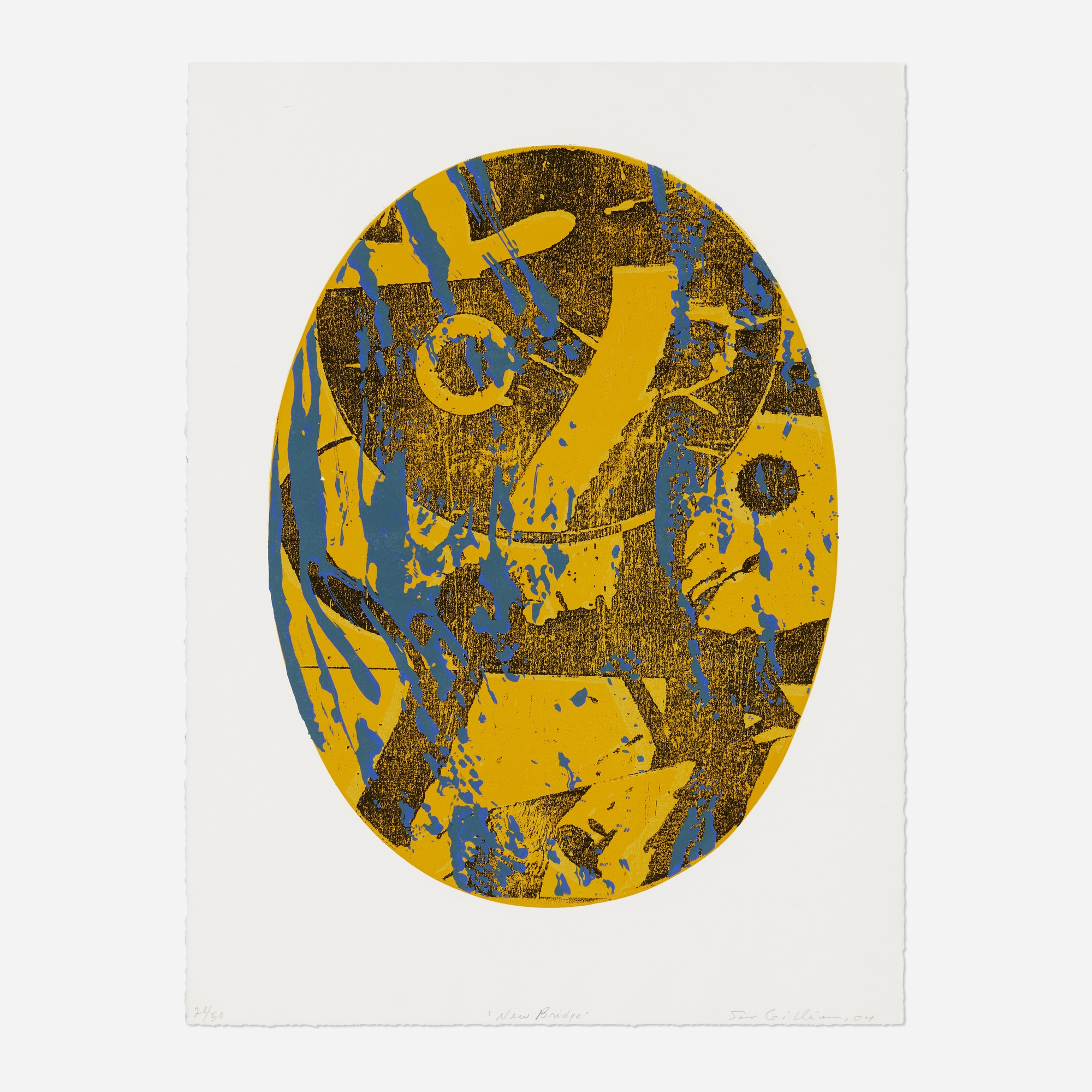 Sam Gilliam | New Bridge (2004) | MutualArt