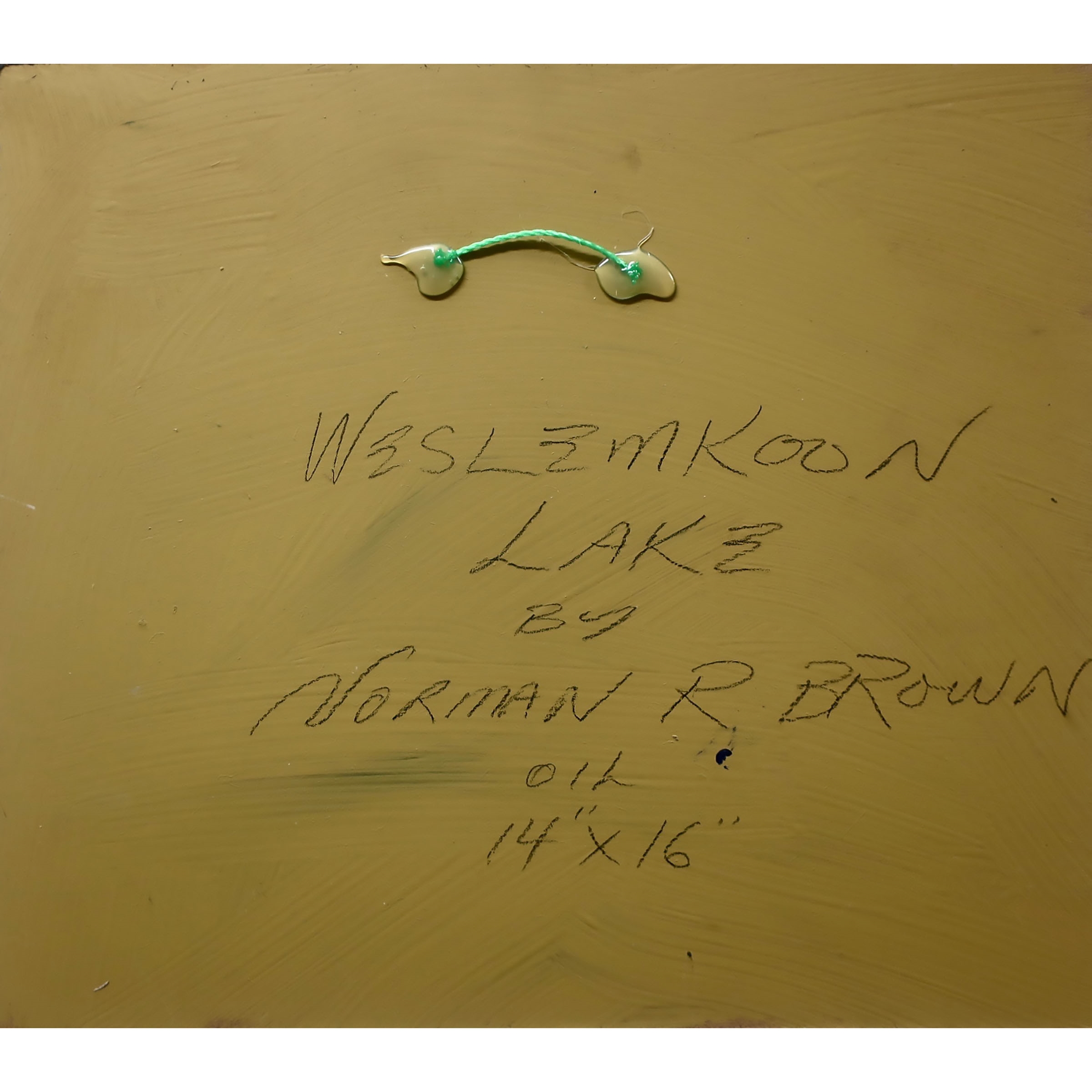 Norman R. Brown | WESLEMKOON LAKE | MutualArt