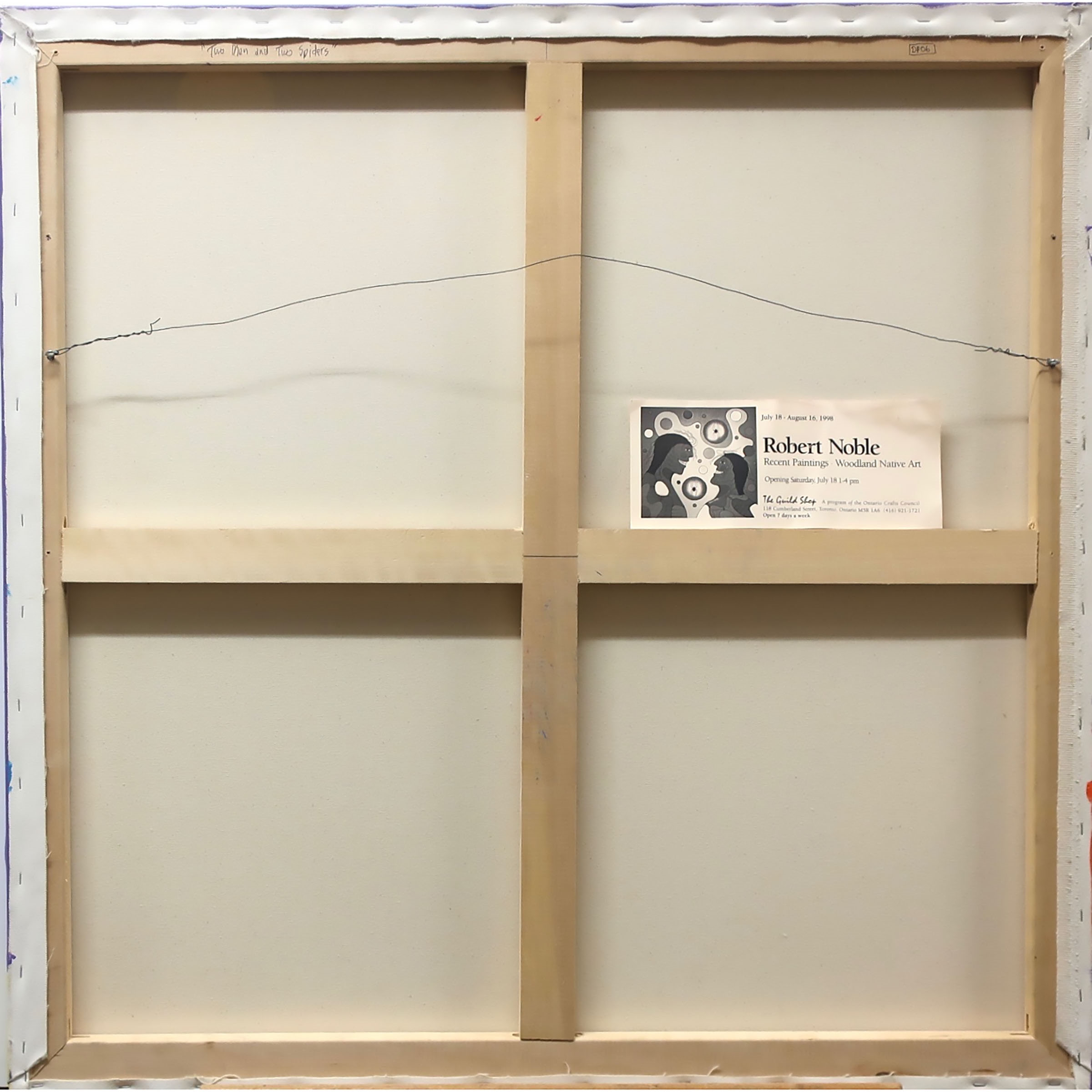 Robert Noble | TWO MEN AND TWO SPIDERS (98) | MutualArt