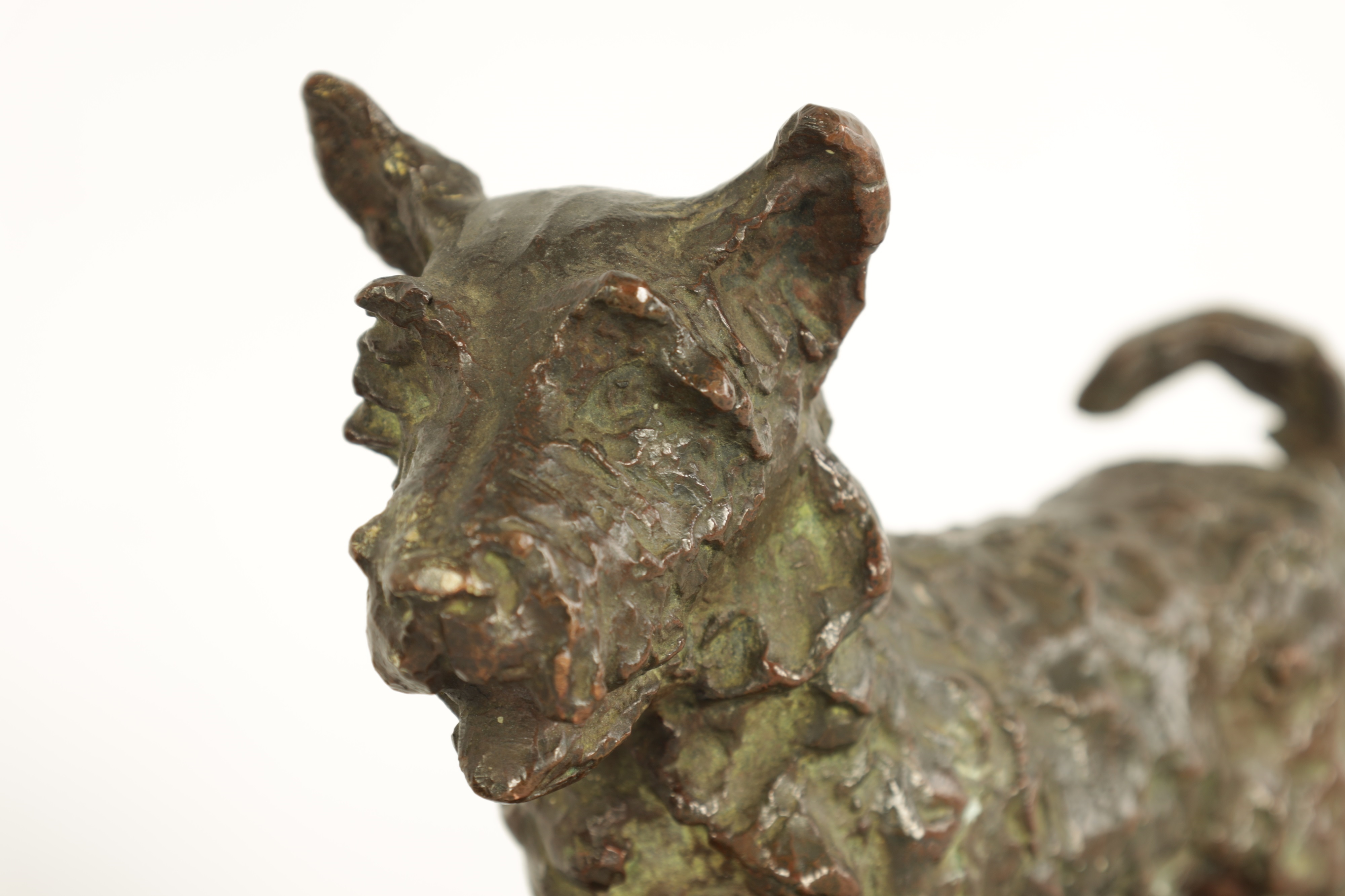 Edith Barretto Stevens Parsons | CANINE BOOKENDS realistically modelled ...