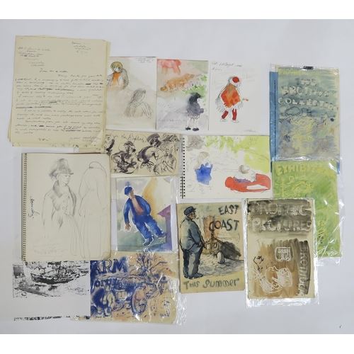 William Daniel Clyne | VARIOUS WORKS to include two small sketch books ...