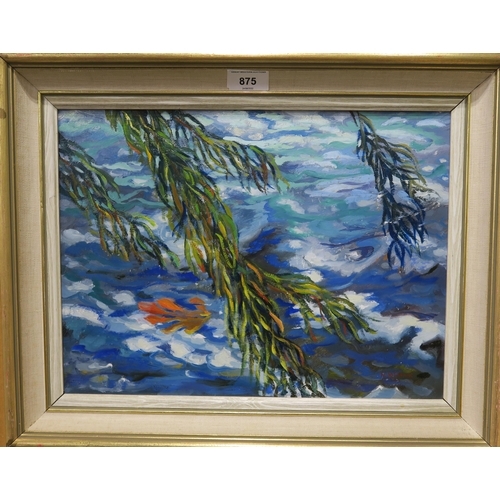 Nigel McIsaac | WILLOW LEAVES BY THE RIVER | MutualArt