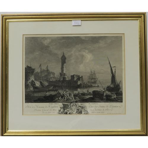 Adrian Zingg | The Port of Naples, The Reel of Bogie | MutualArt