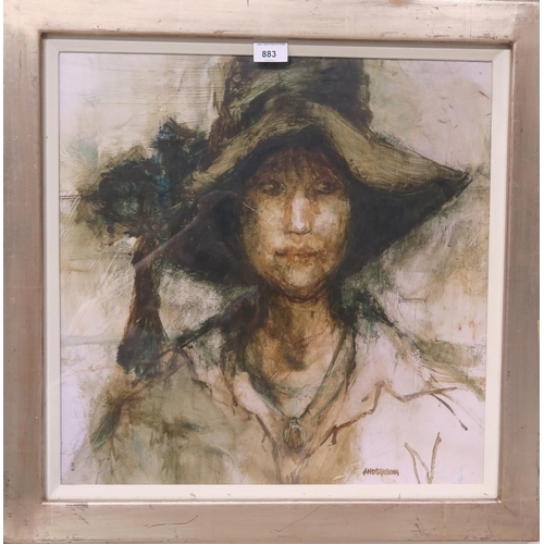 Anne Anderson | LADY WITH HAT | MutualArt