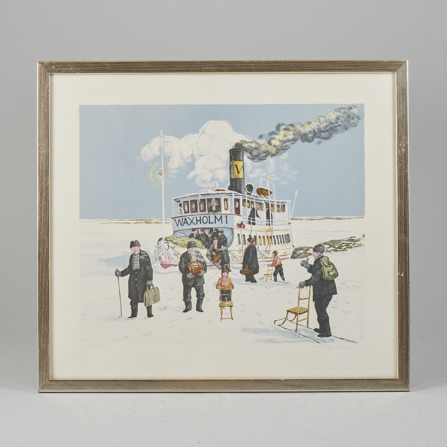 Bert-Håge Häverö | Sweden. Waxholm I. Signed | MutualArt
