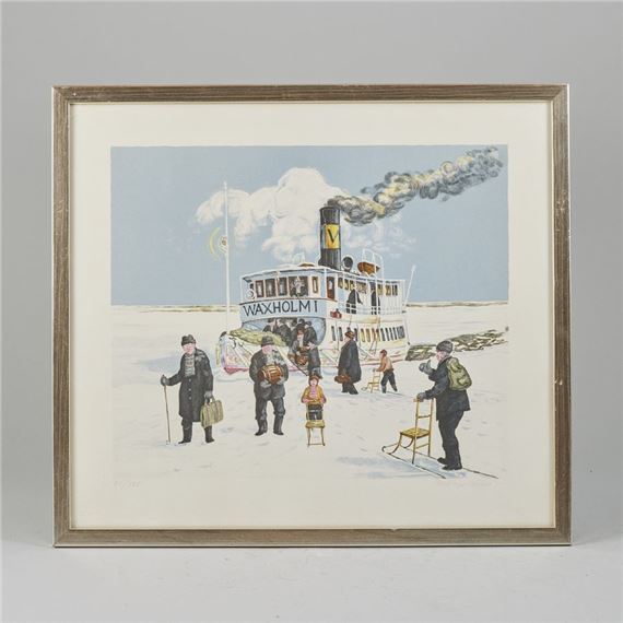 Bert-Håge Häverö | Sweden. Waxholm I. Signed | MutualArt