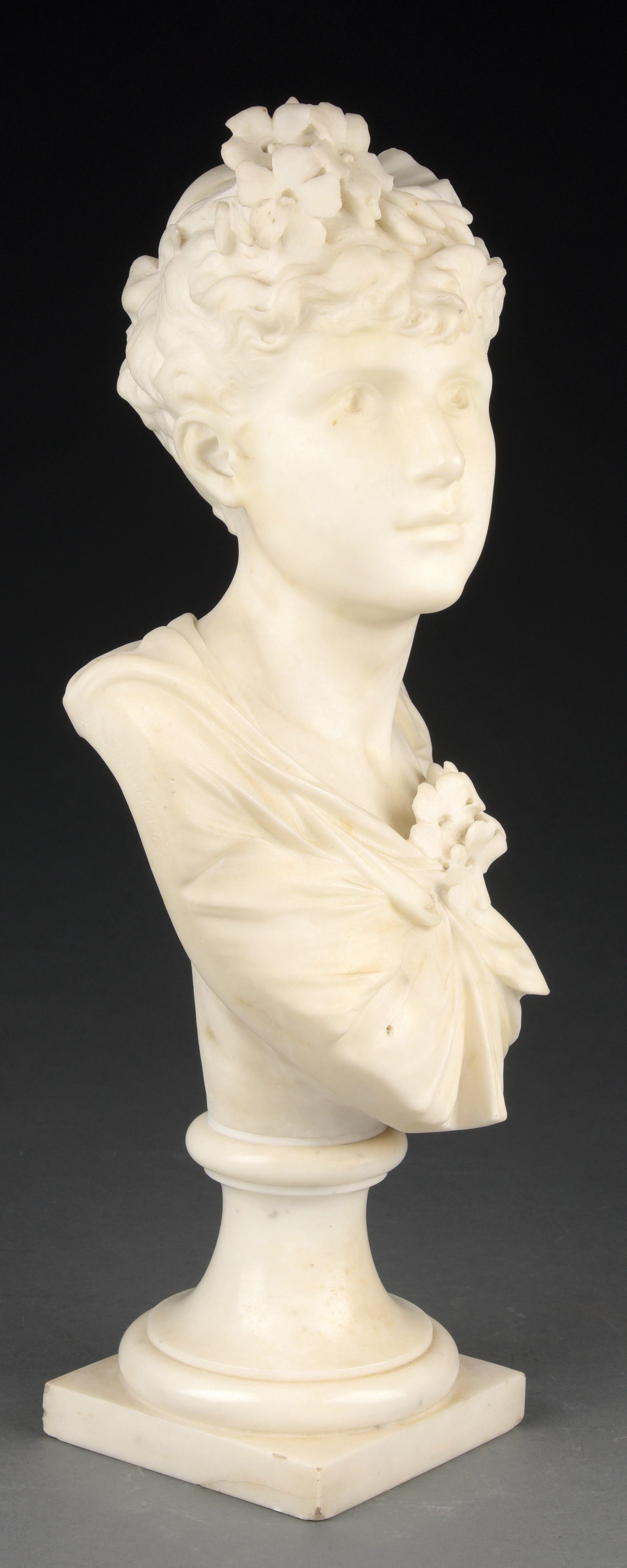 Luca Madrassi | MAIDEN STATUE (Circa 1890) | MutualArt