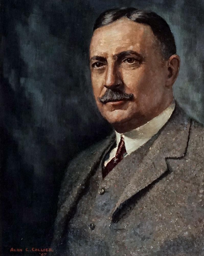 Alan Caswell Collier | Portrait of Frank Harris Anson (47) | MutualArt