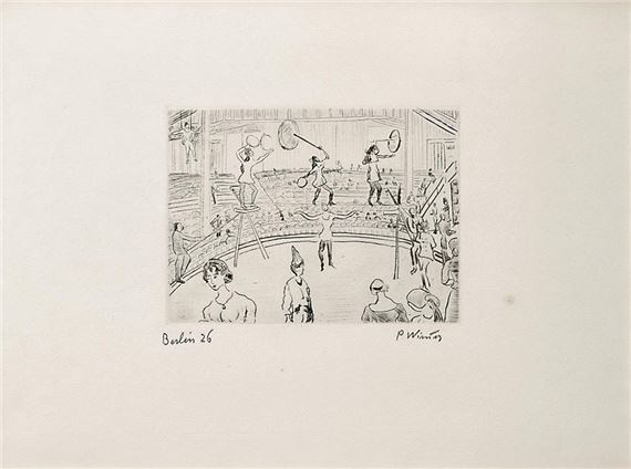 Paula Wimmer | In der Manege / Im Prater Wien / Cabaret Voltaire (1928 ...