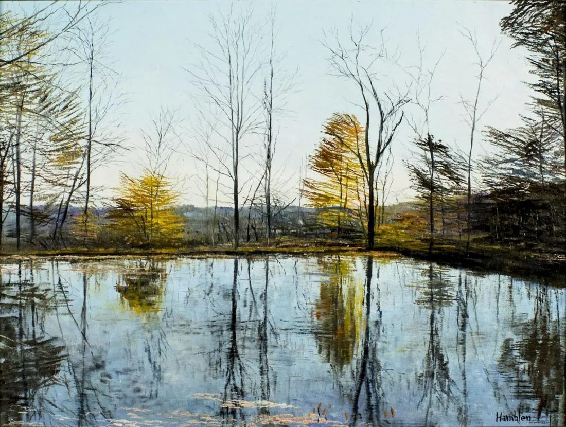 Robert Hamblen | Lake Landscape | MutualArt