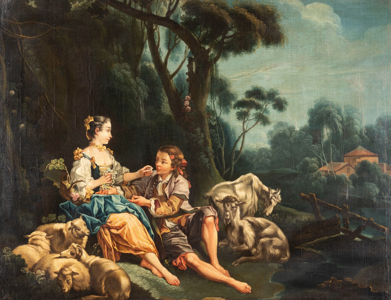 Nicolas Lancret | GALANT SCENE – SHEPHERD’S IDYLL | MutualArt