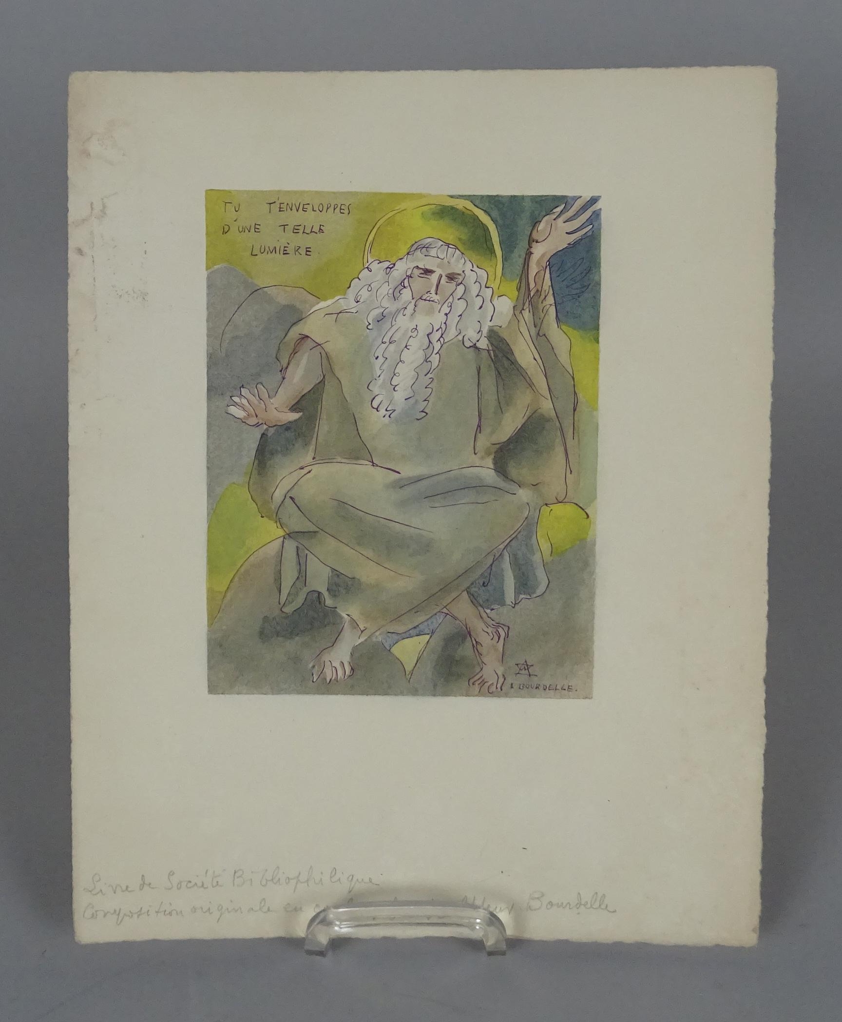 Émile-Antoine Bourdelle | Tu t'enveloppes d'une telle lumière | MutualArt