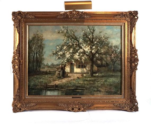 Willem Hendriks | Under the Blossom Trees | MutualArt