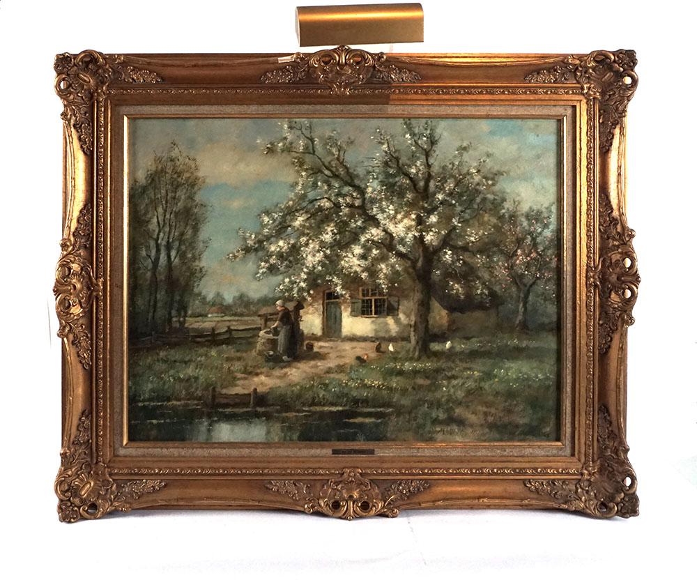 Willem Hendriks | Under the Blossom Trees | MutualArt