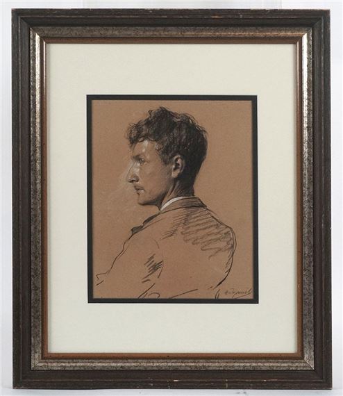 Edmond Dyonnet | Untitled - Portrait of a Young Man | MutualArt