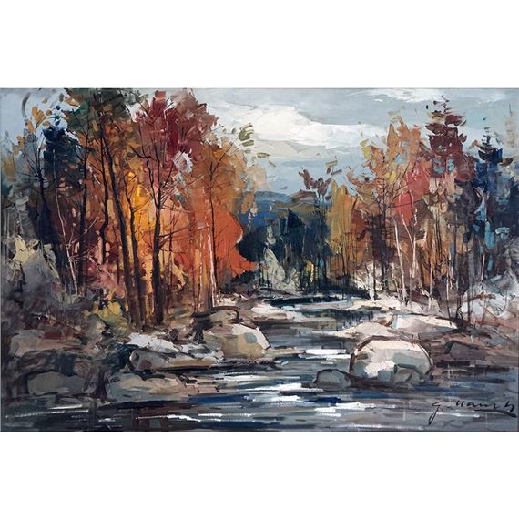 Geza Gordon Marich | Untitled - Autumn Forest | MutualArt