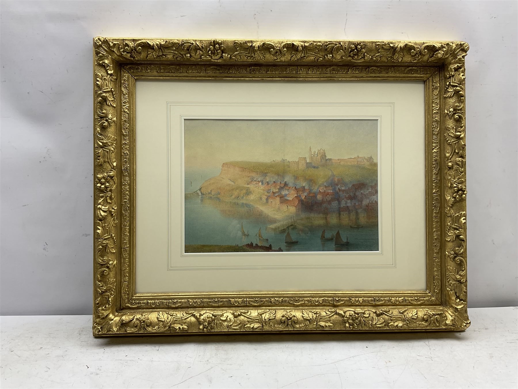Alfred William Hunt | The Abbey and East Cliff Whitby | MutualArt