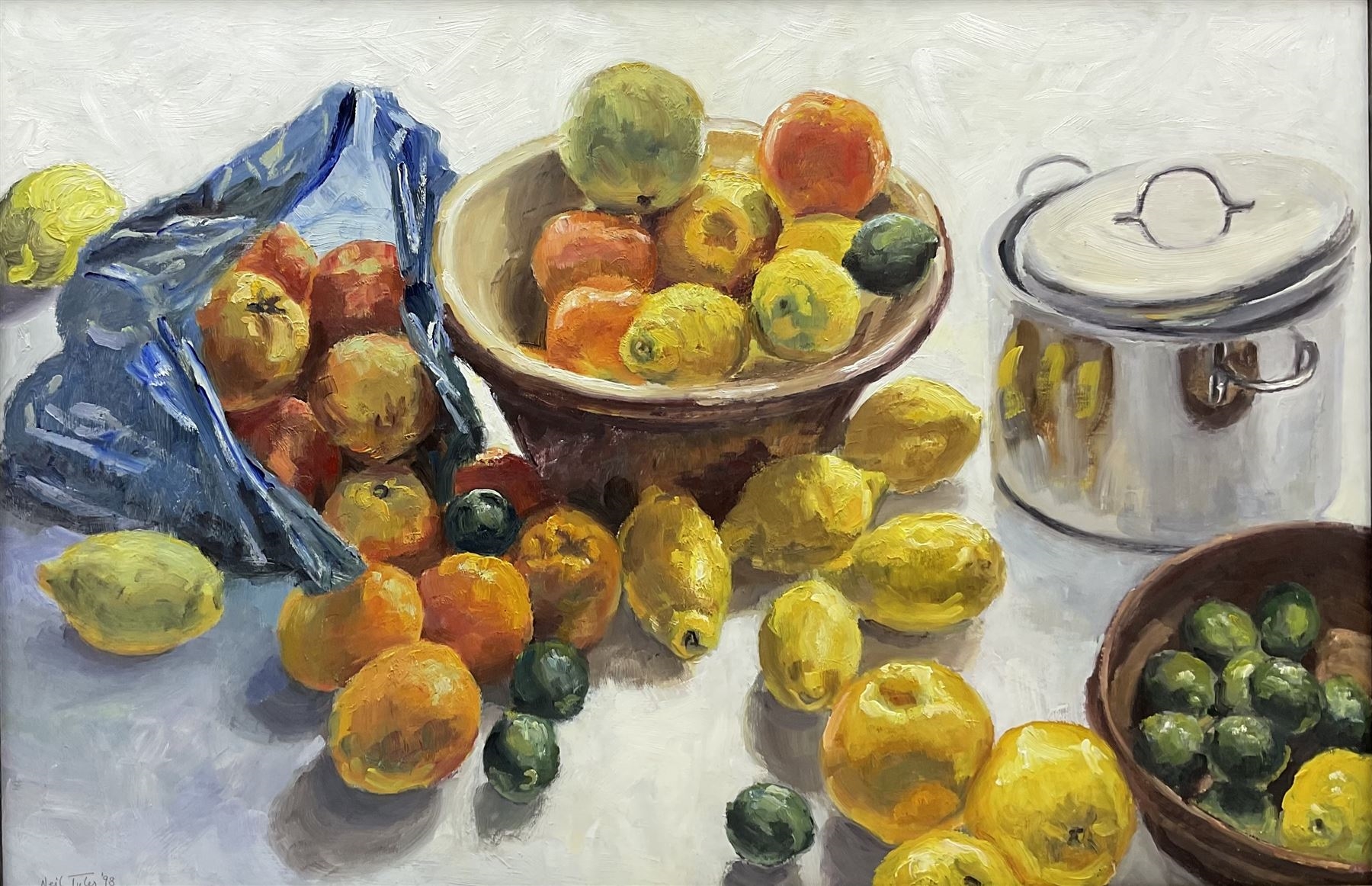 Neil Tyler | 'Citrus' - Still Life of Fruit (98) | MutualArt