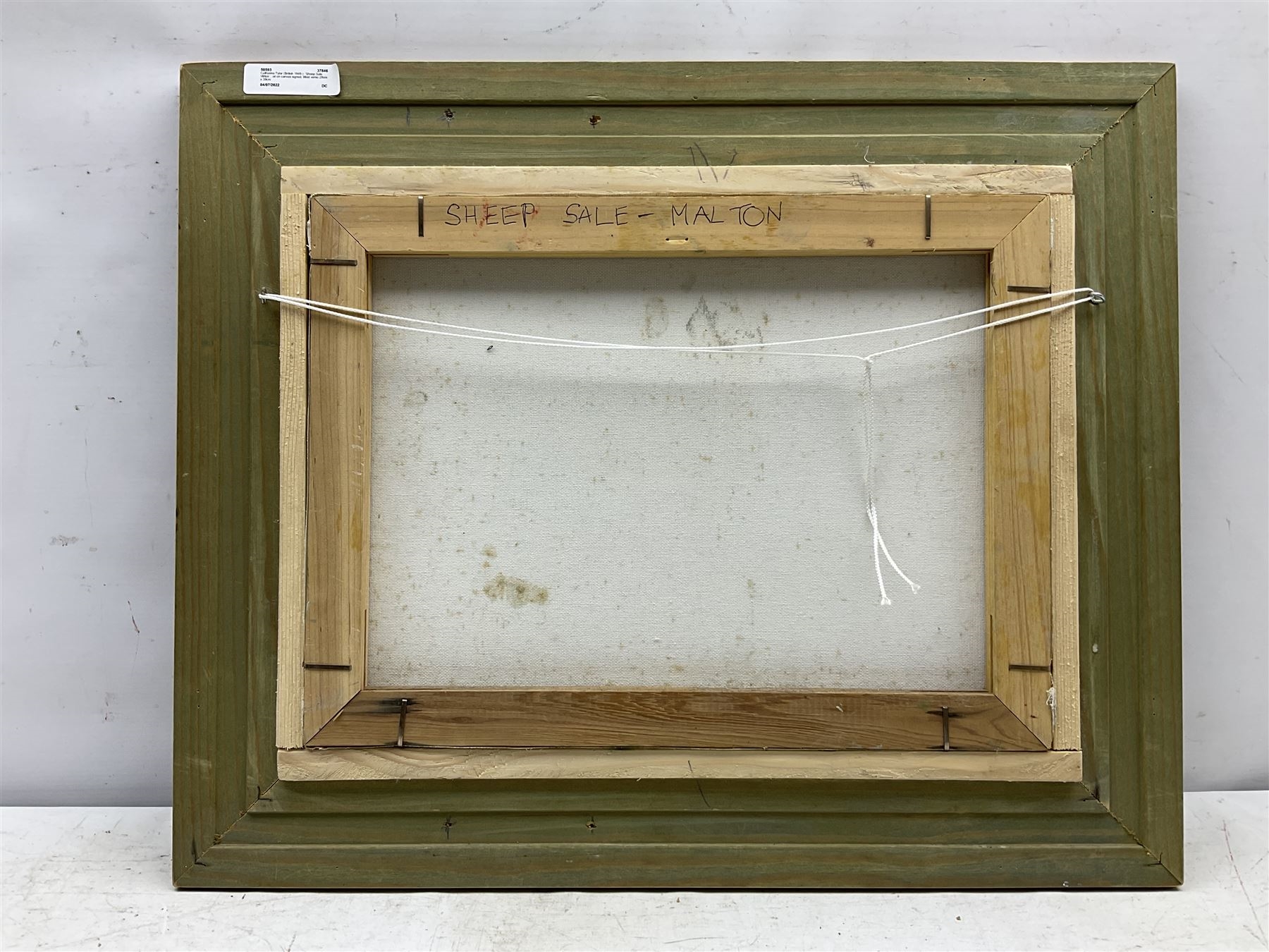 Catherine Tyler | ‘Sheep Sale Malton’ | MutualArt