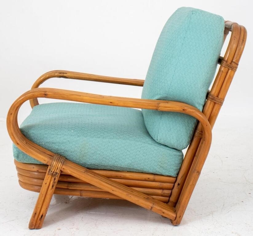 Paul Theodore Frankl | Bamboo Butterfly Wing-Arm Chair | MutualArt