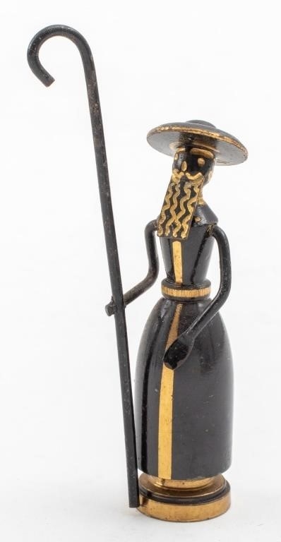 Hans Teppich | Miniature bronze figures depicting characters from the ...