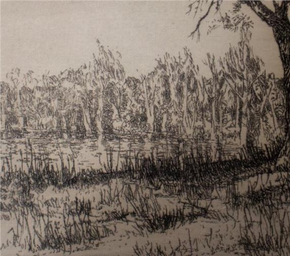 Roger Bansemer | A countryside scene | MutualArt